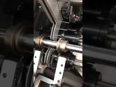 RF-101M Axial Component Lead Forming Machine- inward kinking - YouTube
