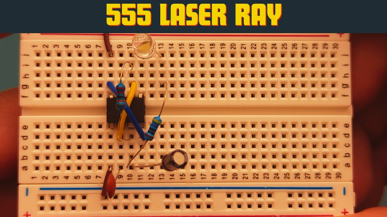 Easy DIY Laser Ray Project for Beginners! - YouTube