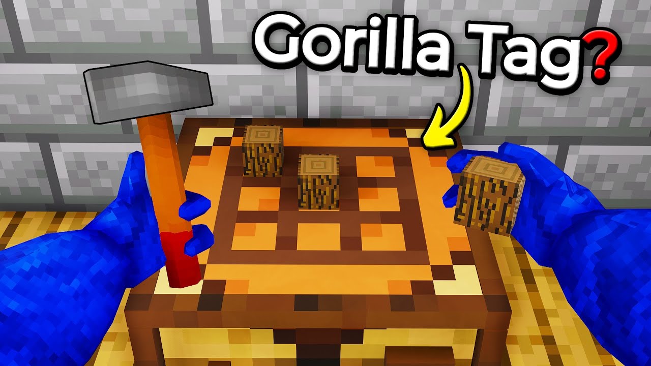 Minecraft In Gorilla Tag?! - YouTube