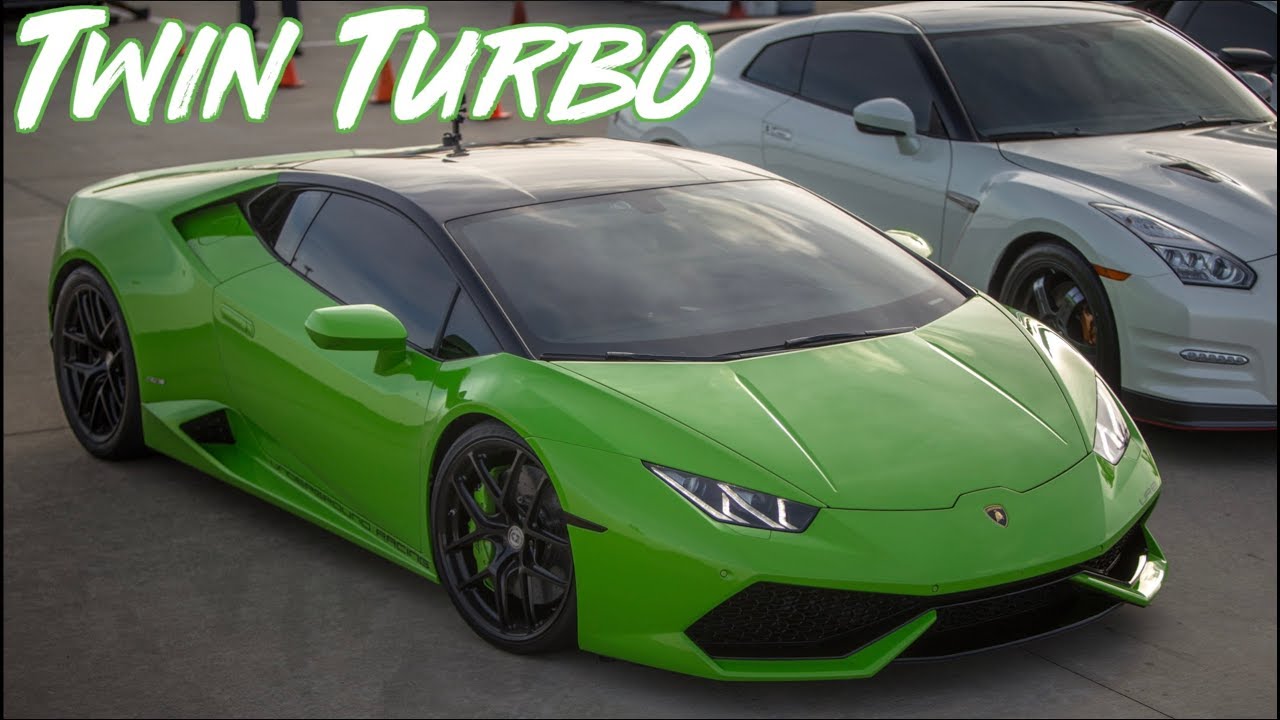 UGR TT Huracan vs Godzilla GTR - INSANELY Close Race! - YouTube