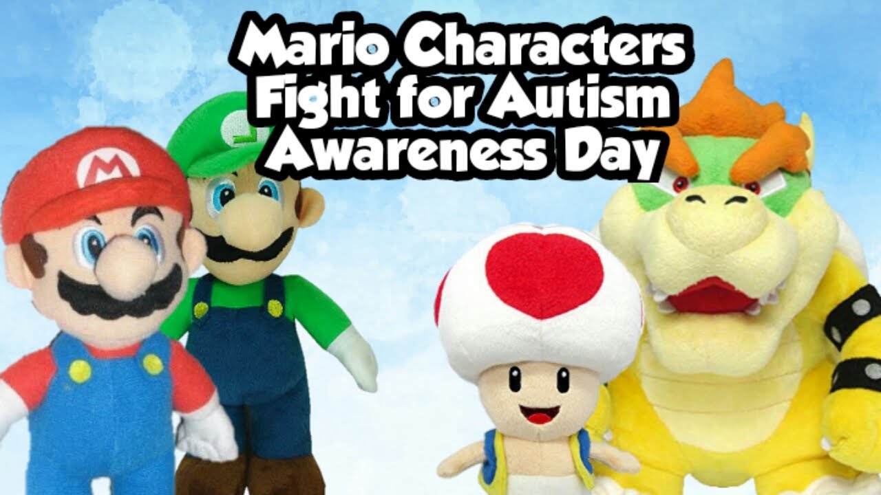 Rwap Short: Mario Characters Fight for Autism Awareness Day - YouTube