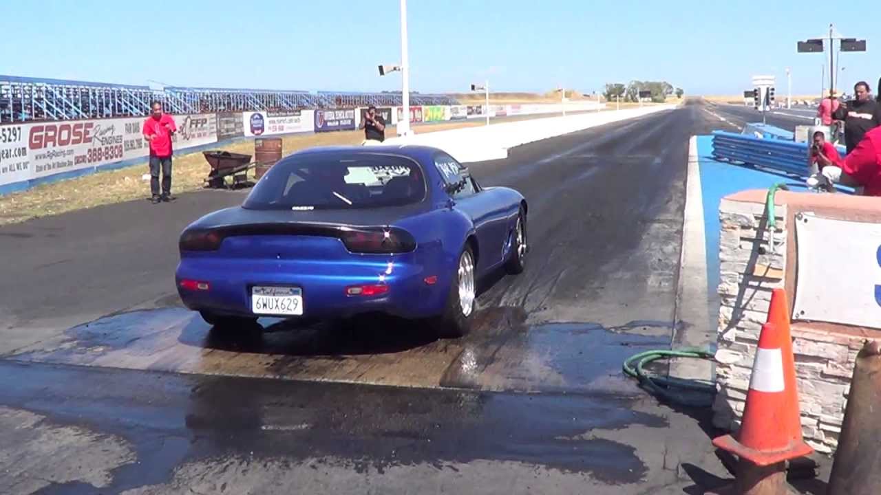 DNR rx7 vs nor cal autostyles k24 crx - YouTube