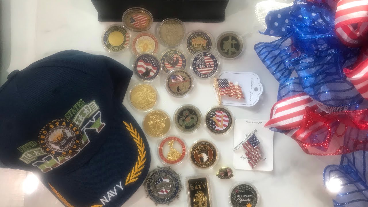 MUST SEE***TEMU HAUL Military Challenge Coins (That A Boy Coins) Thank ...