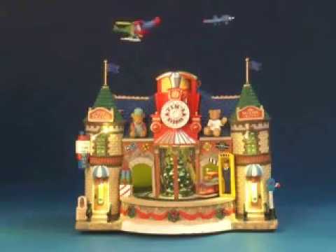 Lemax Tim's Trains & Hobbies - 25414 - YouTube