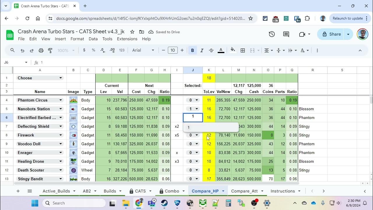 CatsSheet.com Spreadsheet Getting Started Guide #2 Optimizing Your Ultimate Cash Decision Making ...