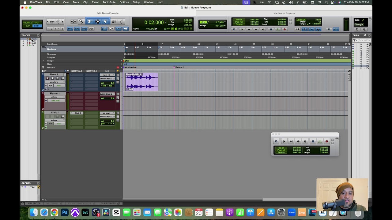 Como Programar Pianos en Protools - YouTube