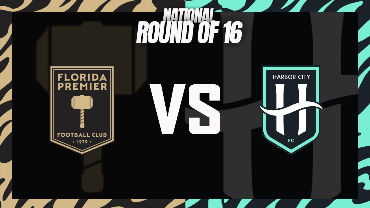 Florida Premier FC vs Harbor City FC | National Round of 16 | 2023 Fall ...