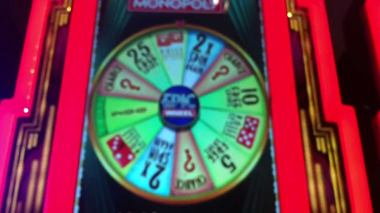 Epic Monopoly Slot Machine Bonus - Around the Board Bonus - YouTube