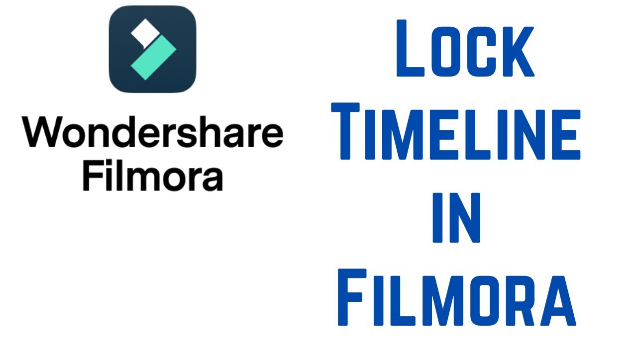 Lock Track How To Lock Timeline In Filmora YouTube Lock Track How To Lock Timeline In Filmora YouTube