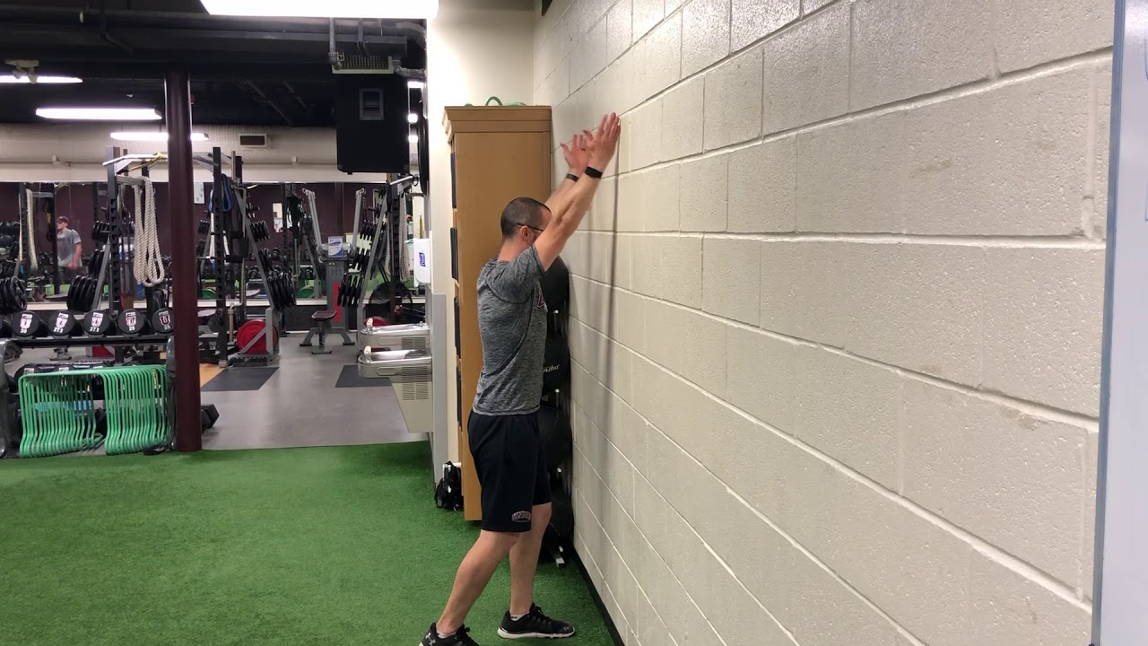 Anterior Wall Slide w/Y Lift Off - YouTube