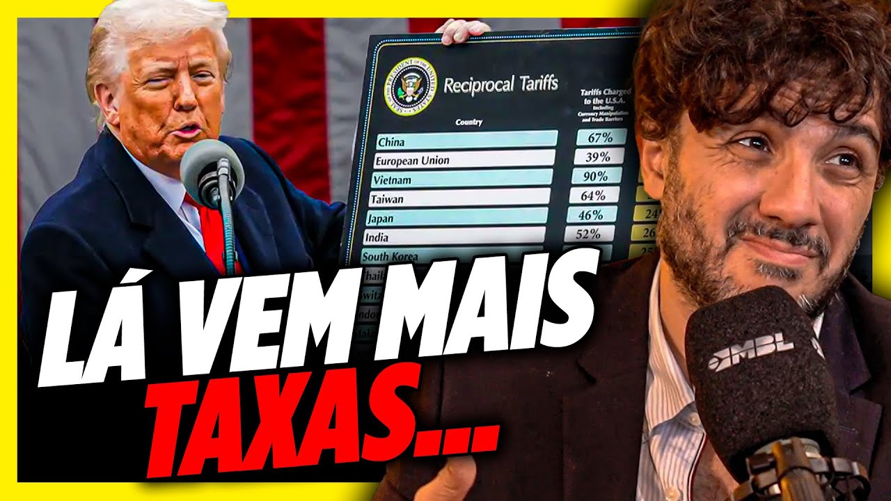 TRUMP VOLTA A TARIFAR PAÍSES E BRASIL PODE ENTRAR NA MIRA | Cortes do ...