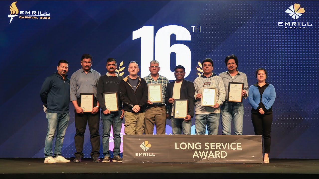 20 Years Long Service Awards | 16th Emrill Carnival - YouTube