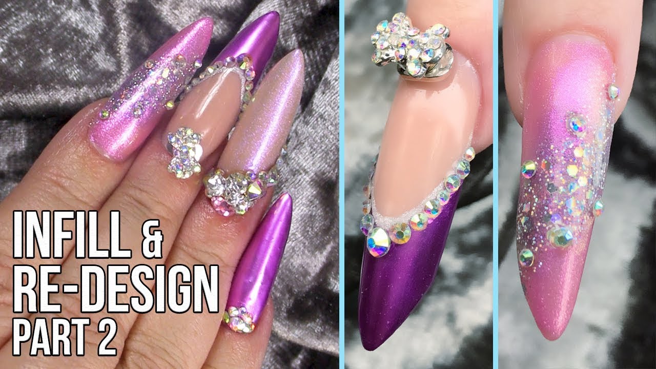 Infill and Re-Design - Part 2 - Full Look - Fidget Spinner Charm, Bling ...