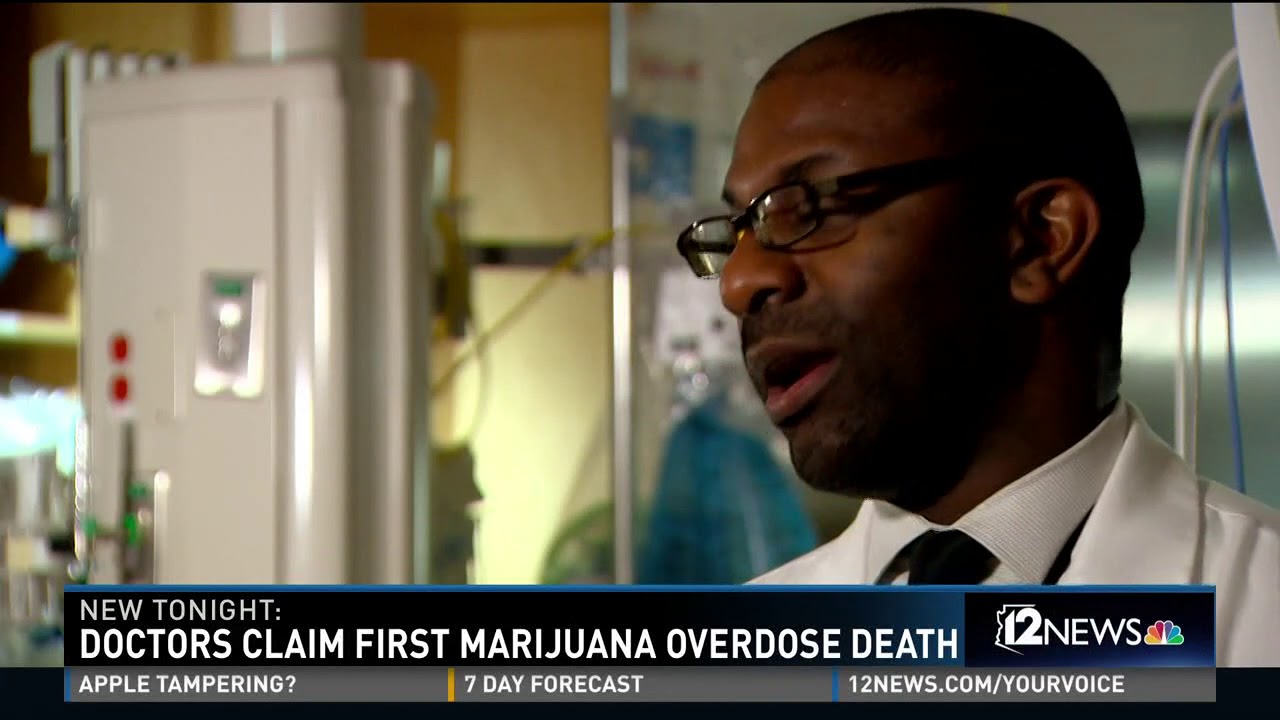 Doctors claim first marijuana overdose death - YouTube