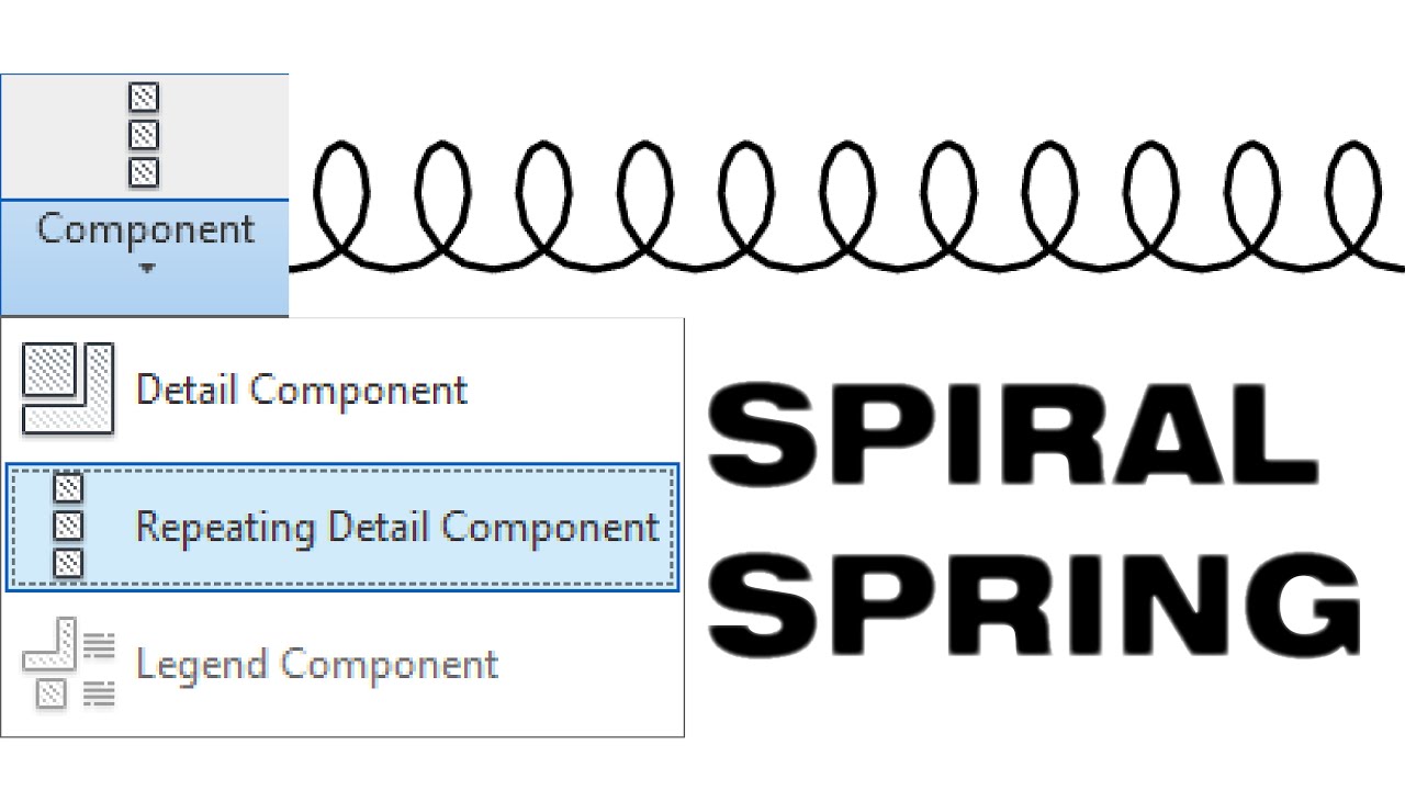 Parametric Linear Spiral Annotation in Revit - YouTube