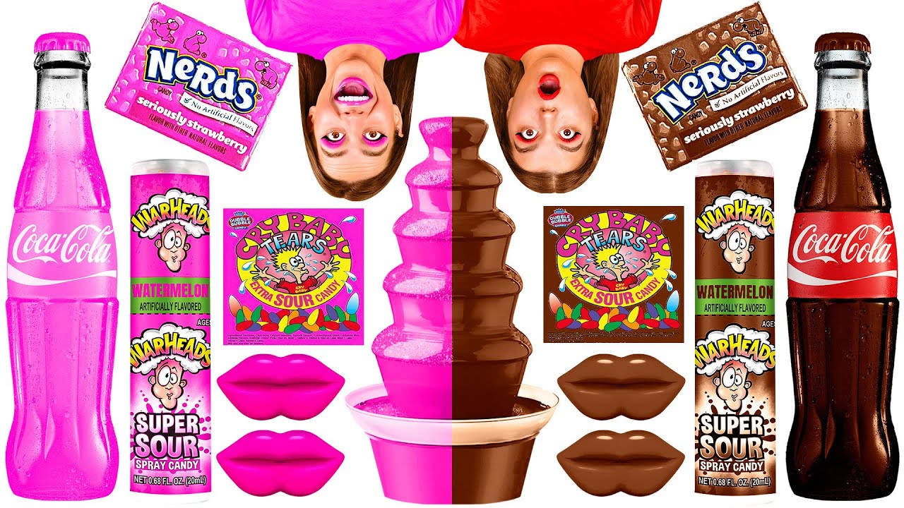 Челендж з Їжею «Рожеве або Чорне» | Смішні Кухонні Війни DaRaDa ...