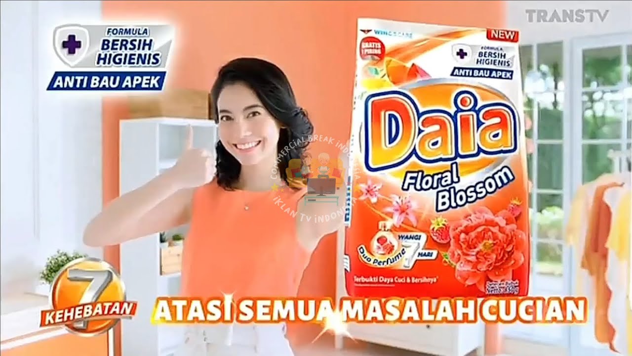 IKLAN DETERJEN DAIA ANTI BAU APEK "Bersih & Wangi, Asli Hebatnya" Ver.1 ...