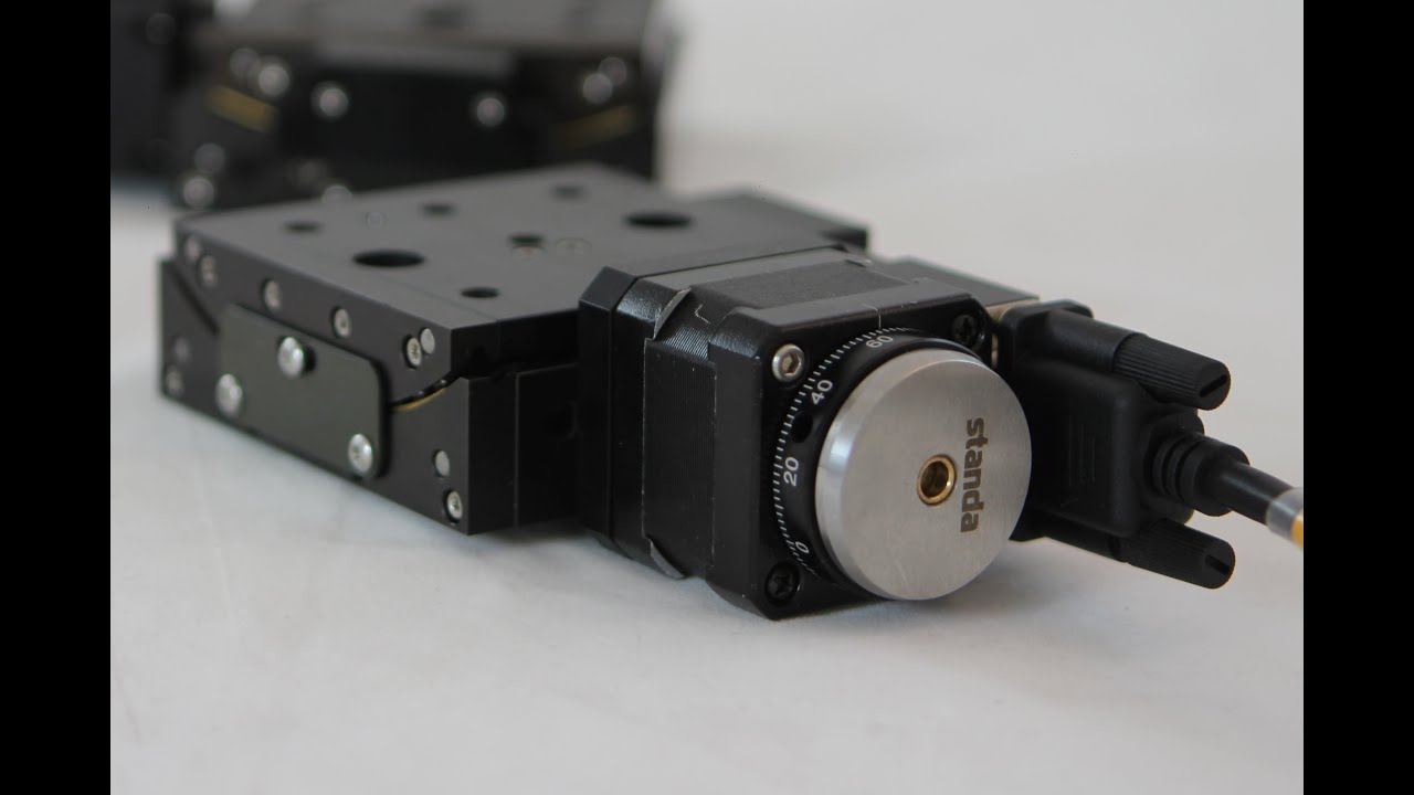 Motorized Goniometer Stages - YouTube