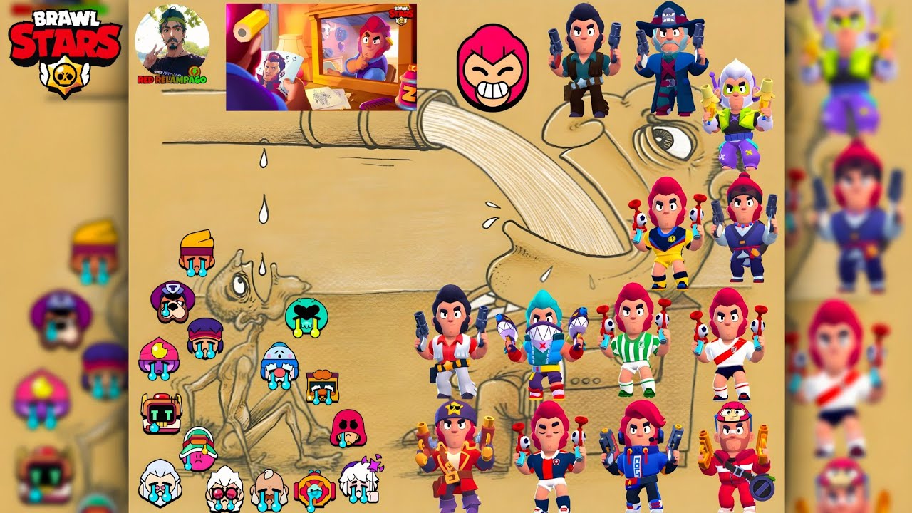 APENAS OS FÃS DE BRAWL STARS VÃO ENTENDER - MAIS UMA SKIN PARA COLT ...