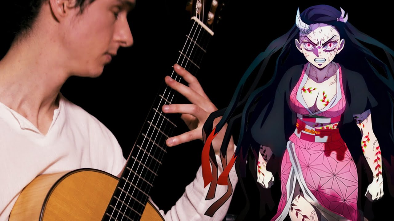 Nezuko Theme - Demon Slayer (Kimetsu no Yaiba) - Classical guitar cover ...