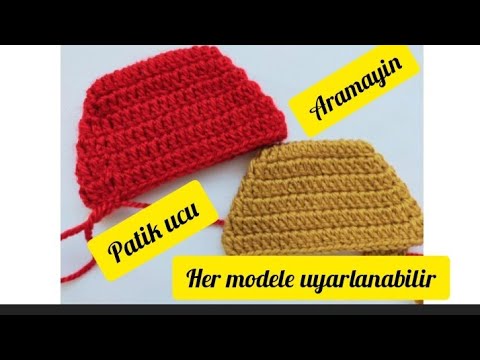 TIG İŞİ PATİK UCU YAPILIŞI/PATİK BURNU ANLATIMLI YAPILIŞI/KÜT BURUN PATİK UCU YAPILIŞI