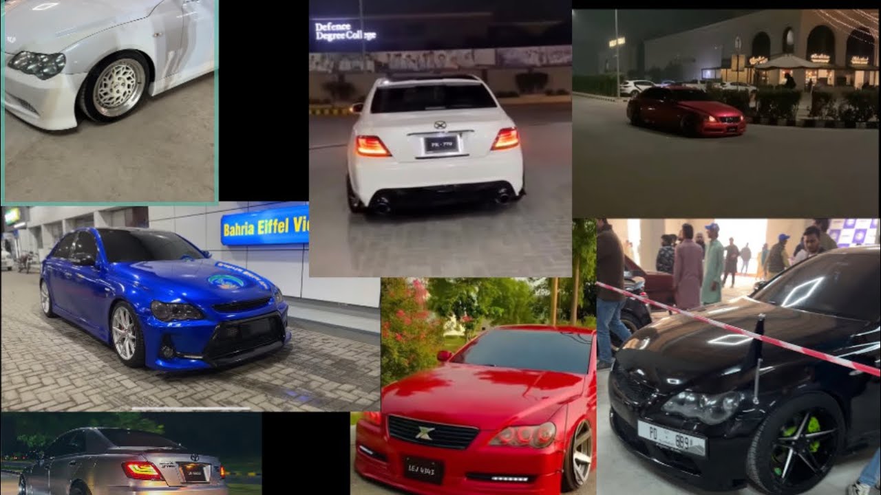 Top 7 most beautiful Mark X in Pakistan ️‍🔥 - YouTube