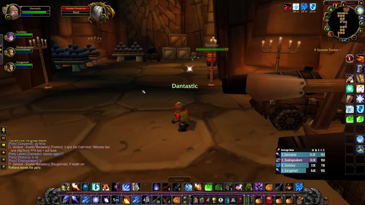 WoW Classic PvP Anniversary Server - Spell Cleave Group (Part 15) - YouTube
