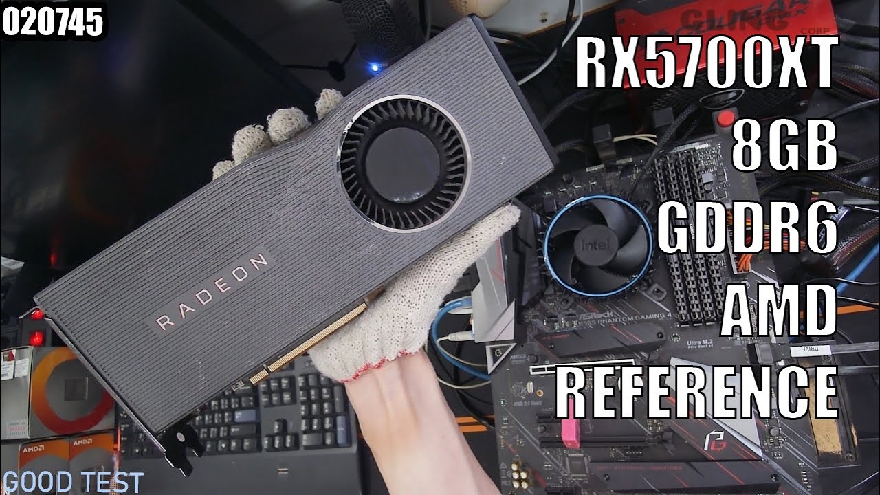 RX5700XT 8GB GDDR6 AMD REFERENCE สภาพสวยใช้งานได้ดี พร้อมขาย Sn-020745 ...