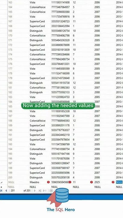 Fast way to INSERT DATA INTO TABLES #sql #ssms #database #sqlserver # ...