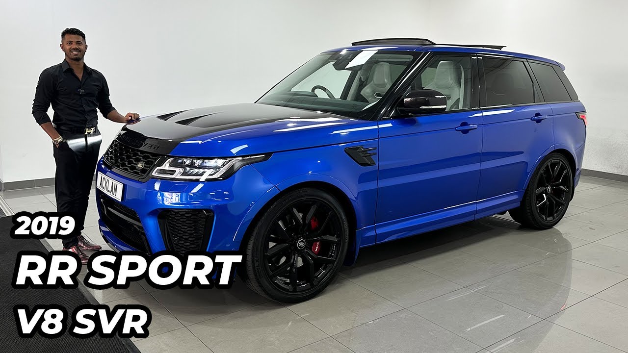 2019 Range Rover Sport V8 SVR 🔵 - YouTube