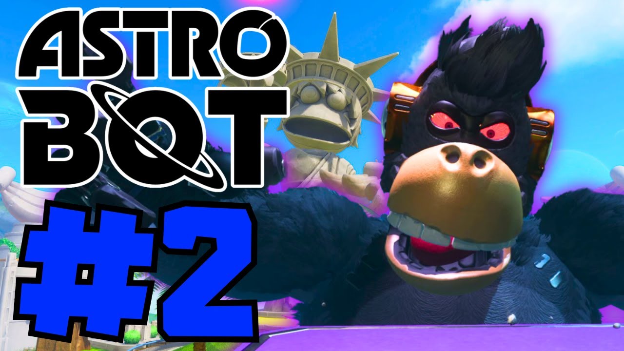 GORILLA BOSS - Astro Bot PS5 Gameplay Walkthrough Part 2 - YouTube