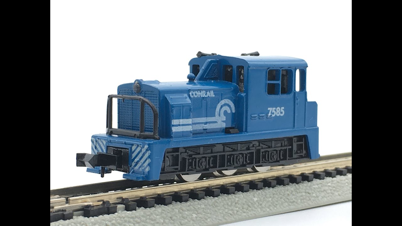 N Scale Model Power Conrail Plymouth WDT Diesel Switcher Locomotive ...