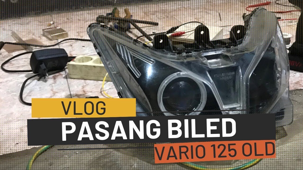 Pasang biled aes turbo vario 125 old - YouTube