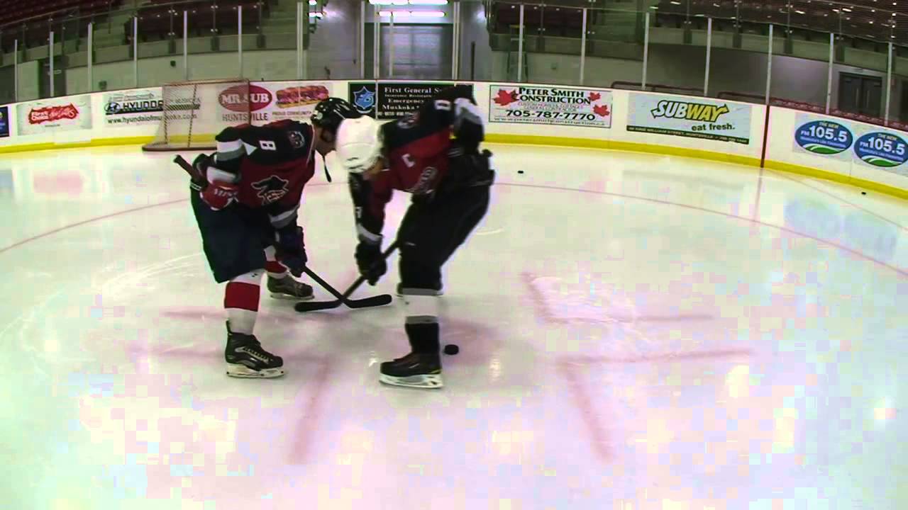 How to Win Faceoffs in Hockey - YouTube