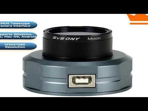Svbony SV105/205 Astronomy Planetary Camera Telescope Camera 1.25'' CMOS Digital Eyepiece - YouTube