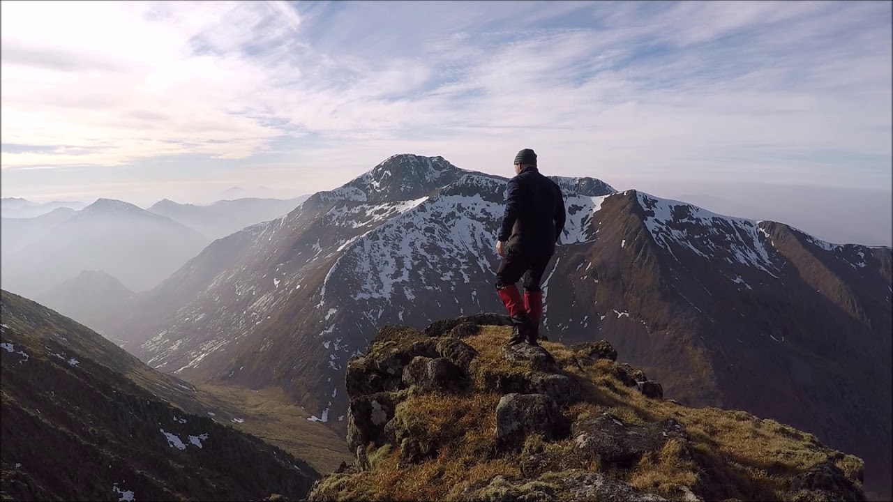 Aonach Mor and Aonach Beag via Glen Nevis Feb 2019 - YouTube