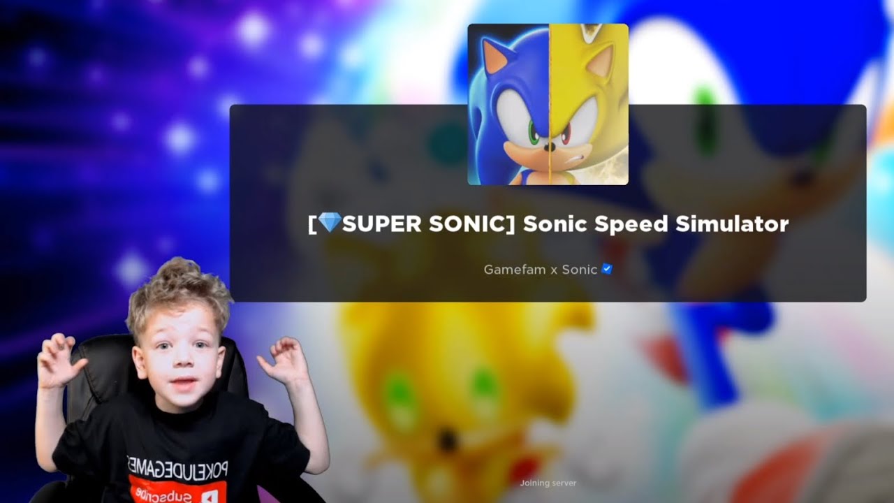 Super Sonic Speed Simulator Gameplay! - YouTube