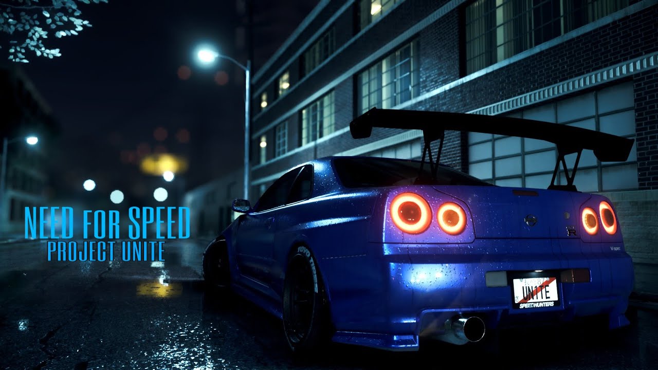 Nissan GTR R34 | Need for Speed 2015 Project Unite - YouTube