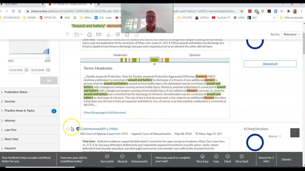 Lexis Advance Lecture 1- Conducting searches on Lexis - YouTube