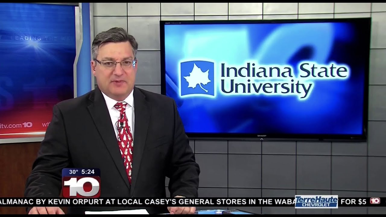 WTHI TV CBS Channel 10 ISU Cyber Partnership - YouTube