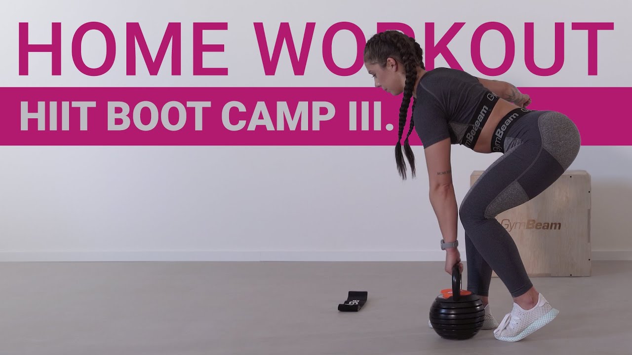 HIIT Boot Camp 03 l Home workout l GymBeam - YouTube