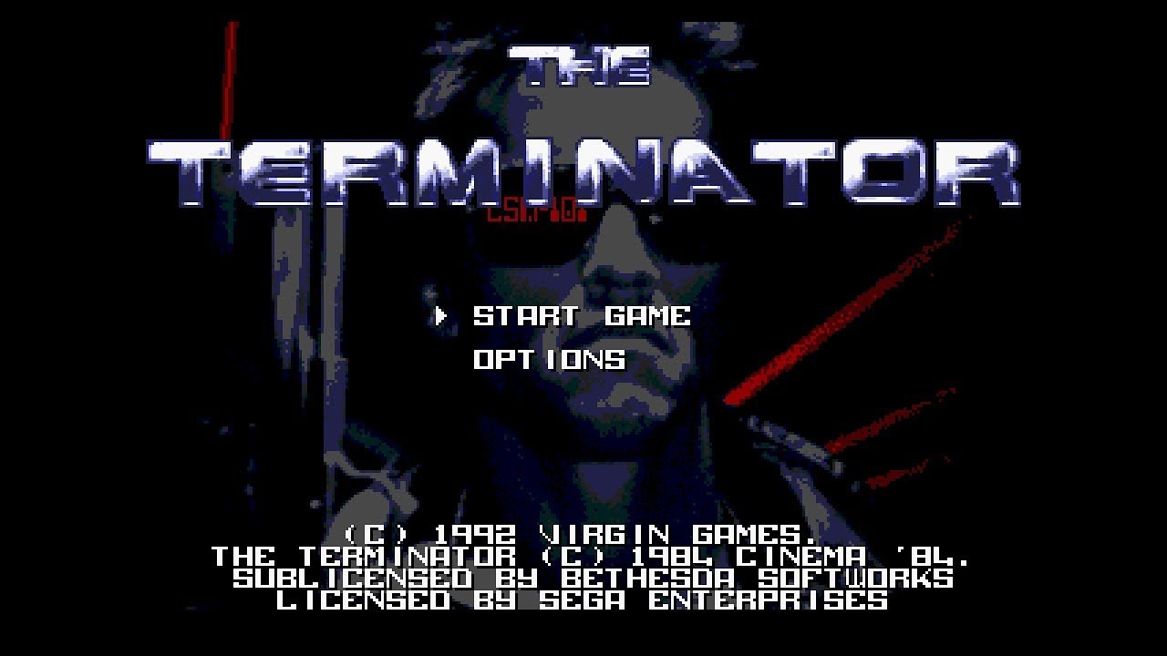 The terminator 1 Sega Gameplay español Megadrive Historia completa sin ...