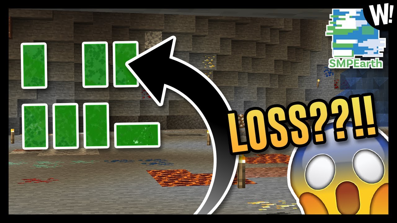 the coolest cave yet (I MADE LOSS ON THE MAP?) [SMP Earth] - YouTube