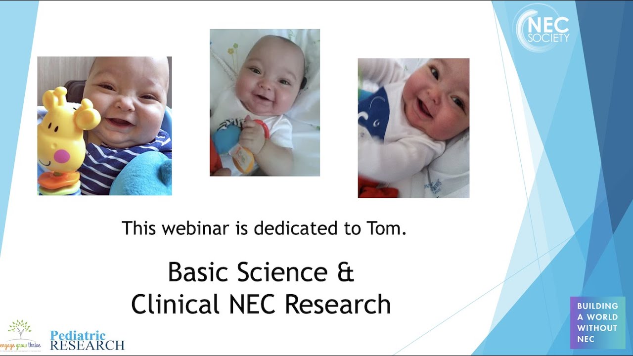 Basic Science & Clinical NEC Research Webinar Recording - YouTube