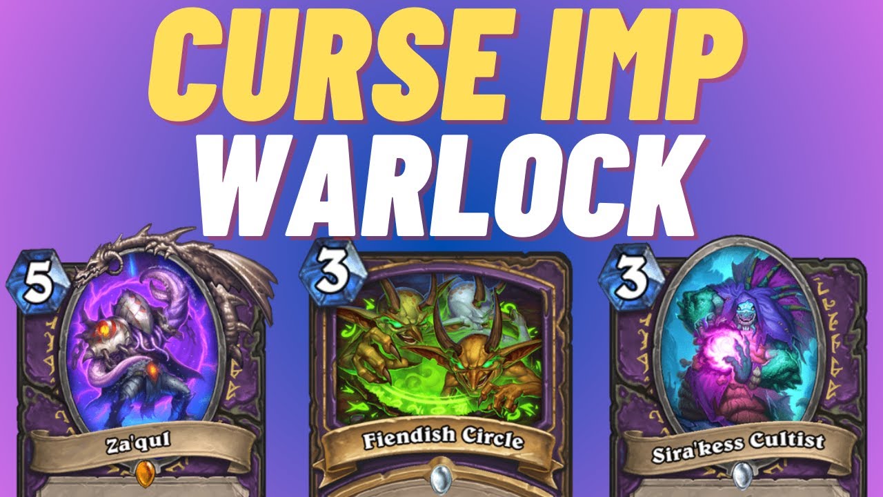 Curse Imp Warlock after patch! - Hearthstone - Festival of Legends ...
