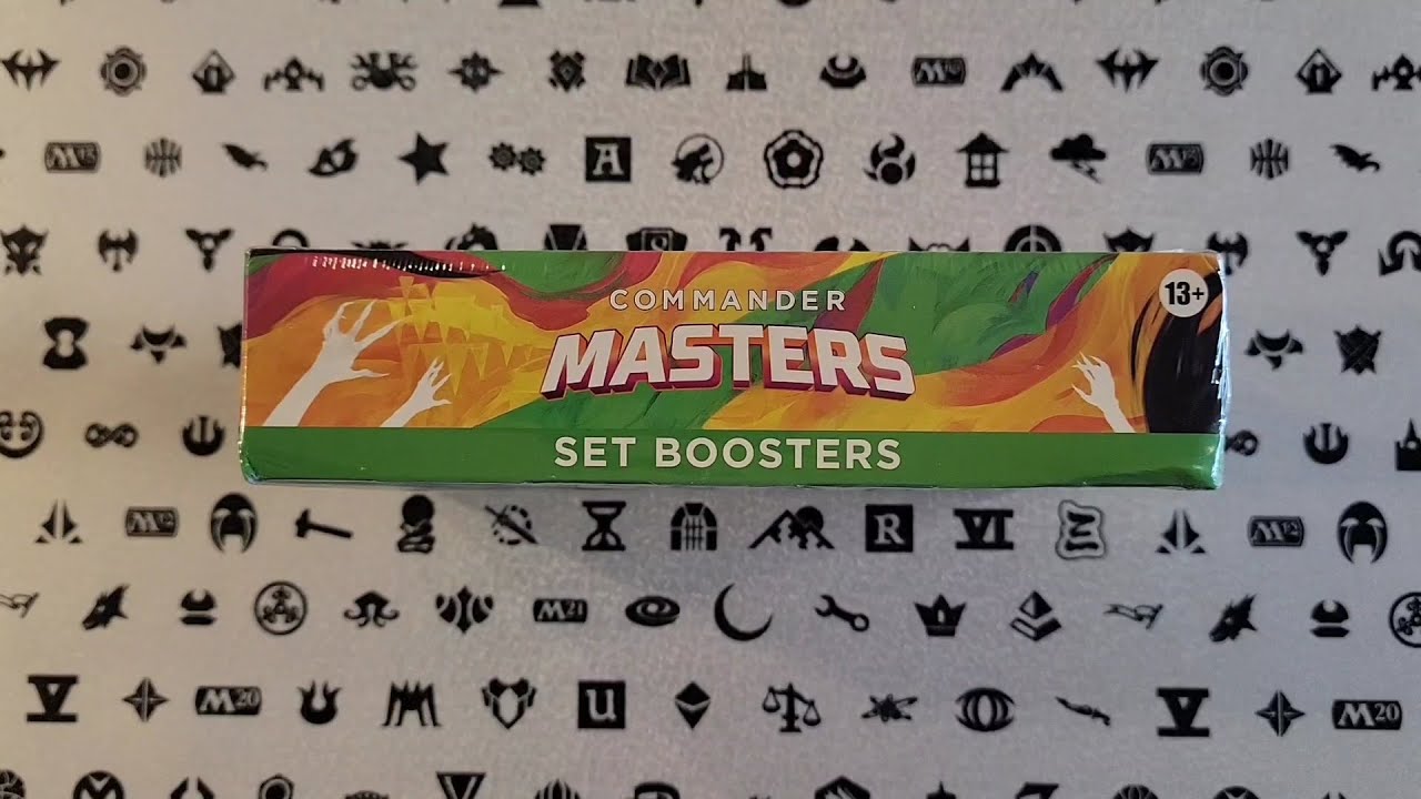 I USED to have good luck with Commander Masters... - YouTube