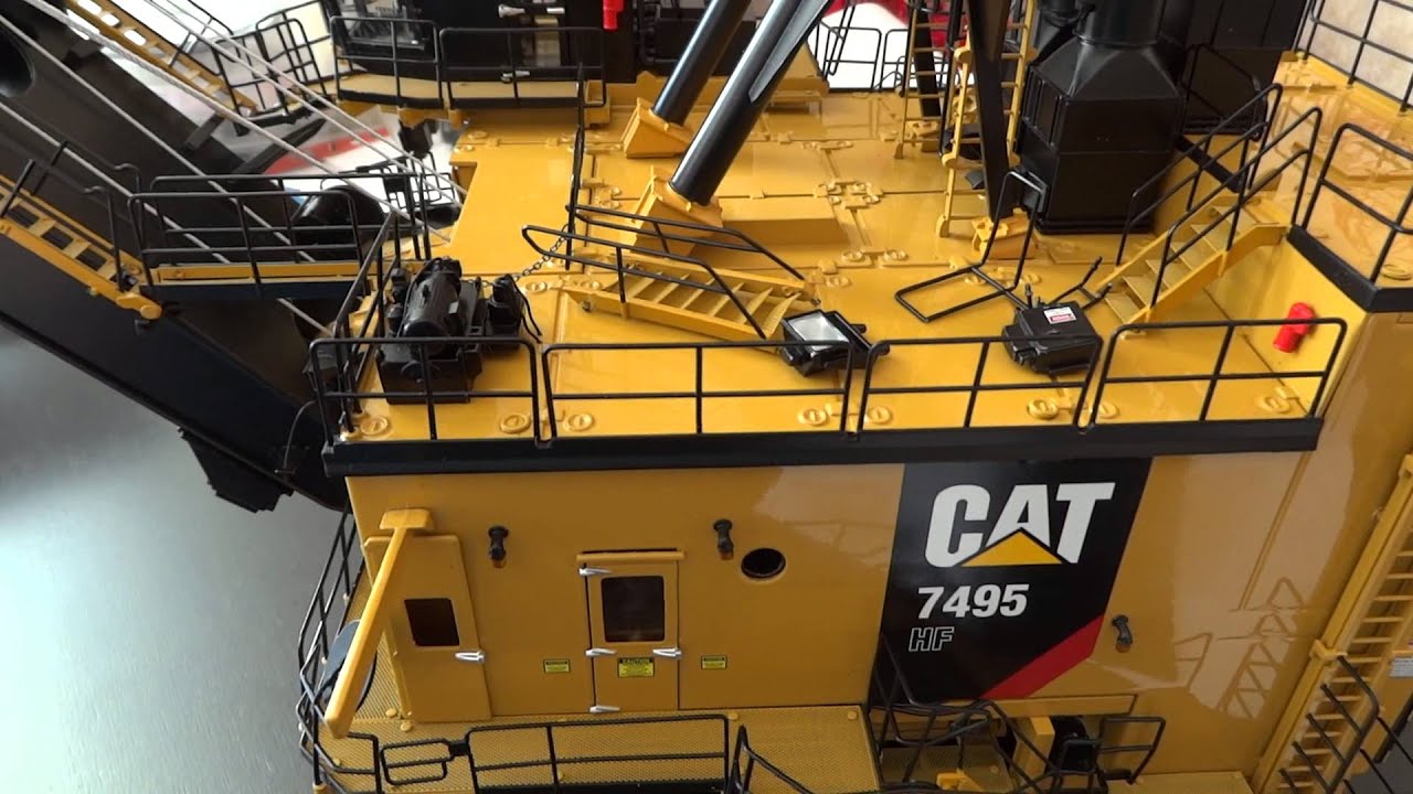 CAT 7495 HF after shipping - YouTube