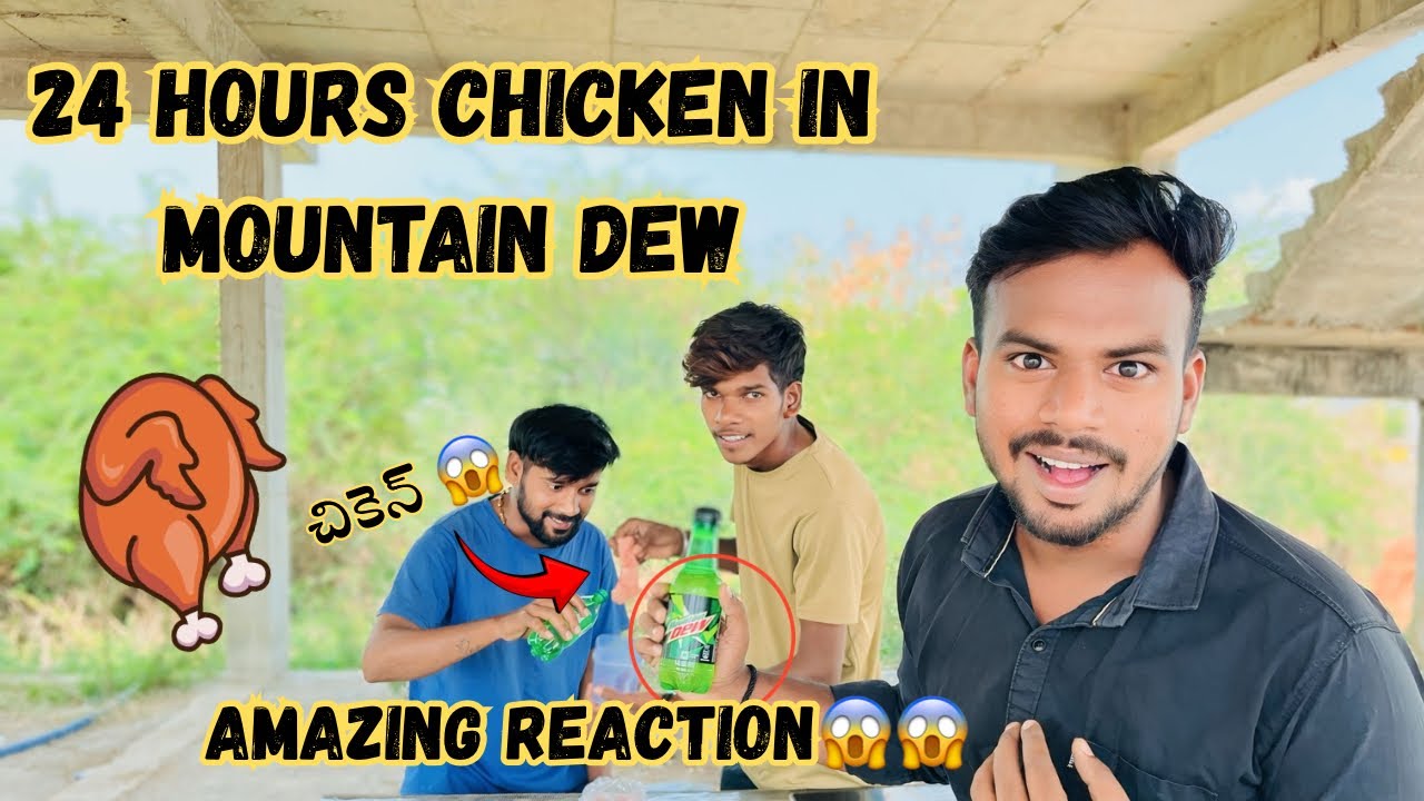 What Happens If You put Chicken in Mountain Dew for 24 Hours 😱| mad ...