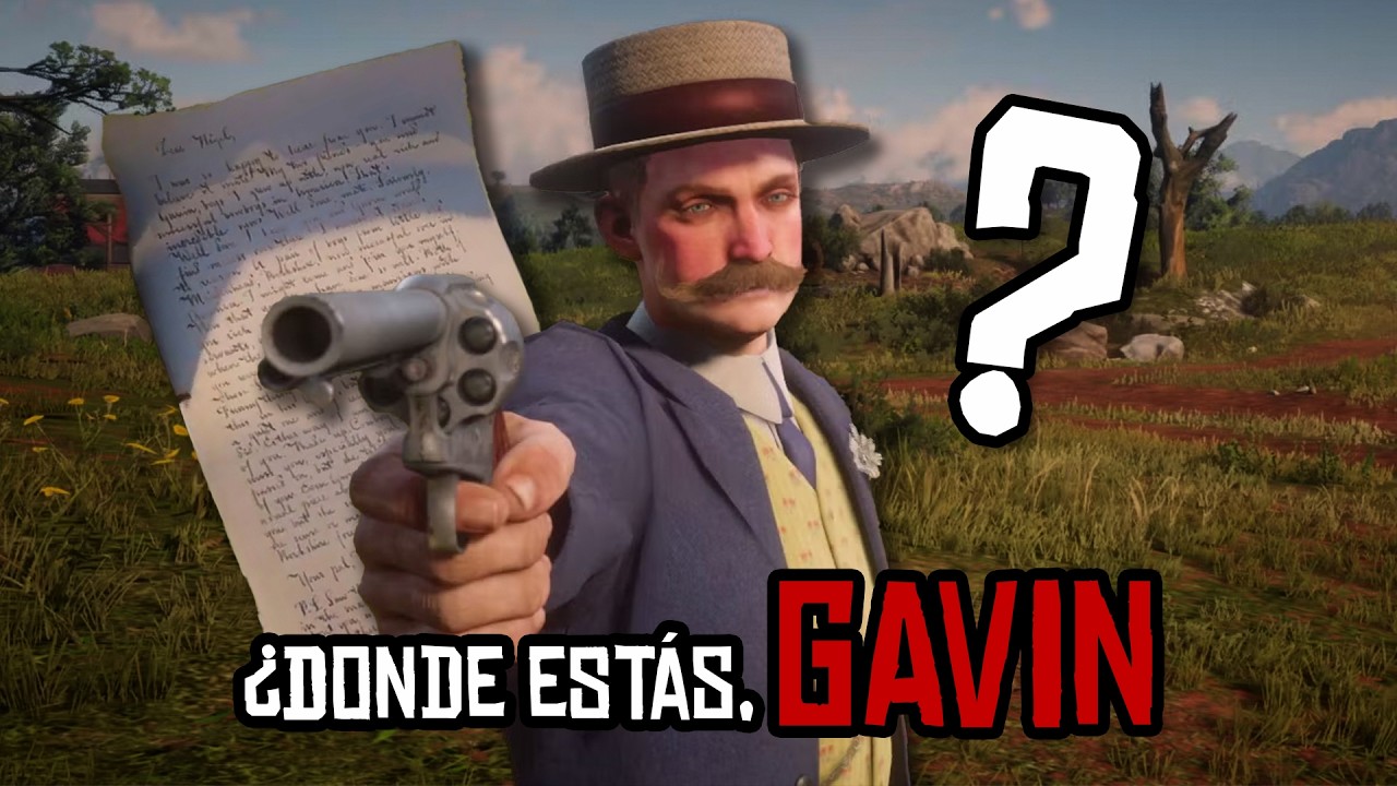 ¿Quién Era GAVIN? El NPC Más Extraño de Red Dead Redemption 2 - YouTube