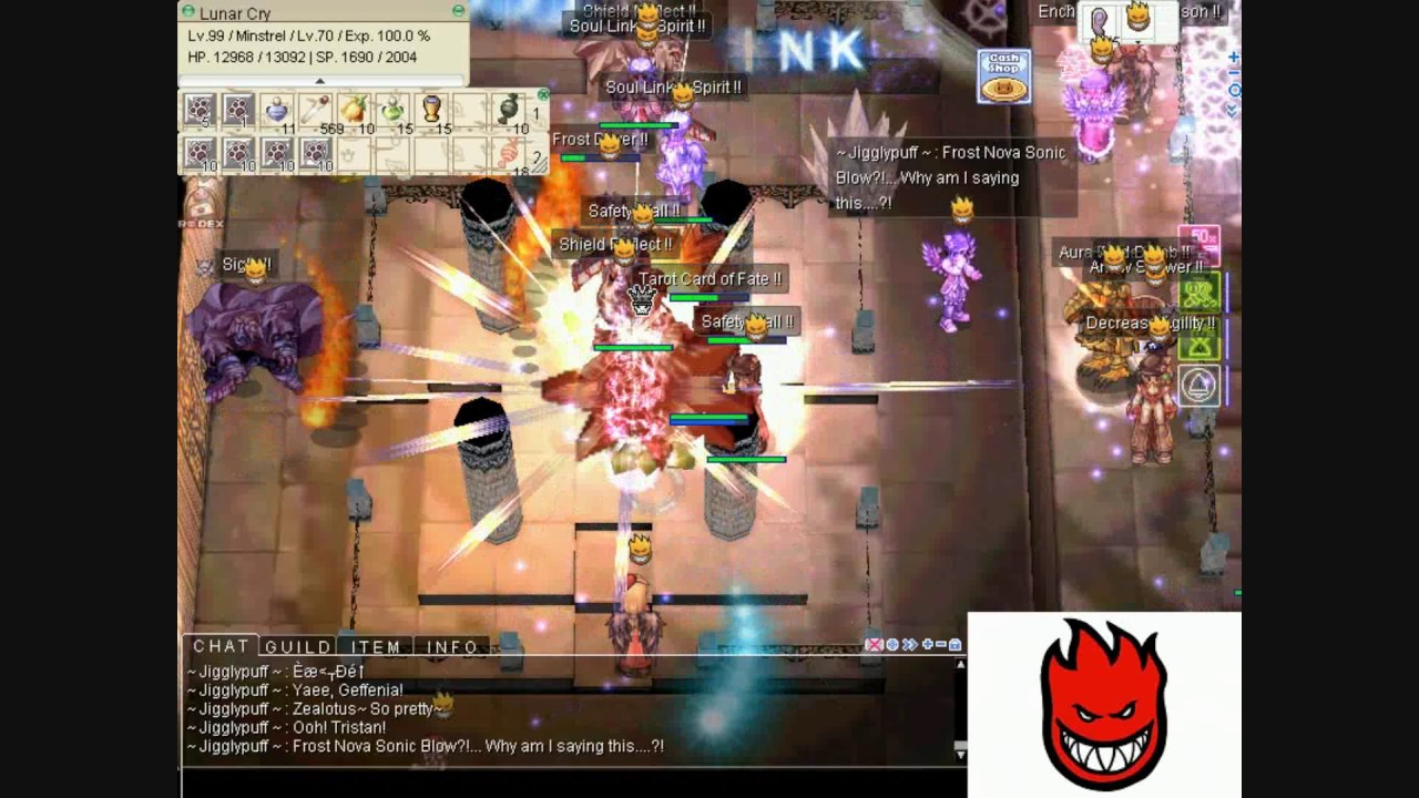 iRO Chaos WoE TE ft. Redemption TE Guild - Lunar Cry (December 11, 2016 ...